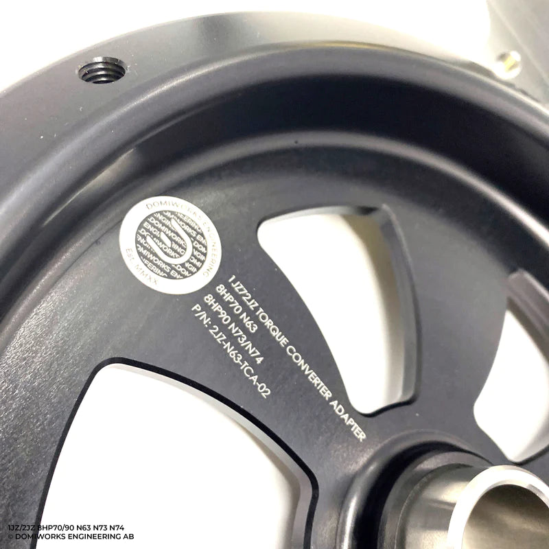 DOMIWORKS TOYOTA 2JZ TO 8HP70 N63 8HP90 N73 N74 ADAPTER KIT – PONY DRIFT